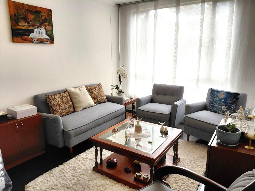 Apartamento en venta de 3 habitaciones con balcón en Bogotá, Mazuren.